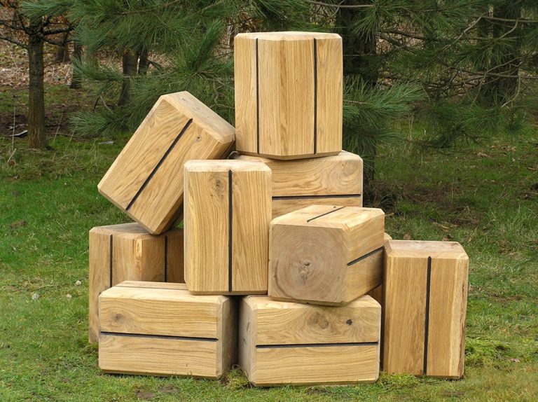 Oak Garden Benches - Green Oak Furniture